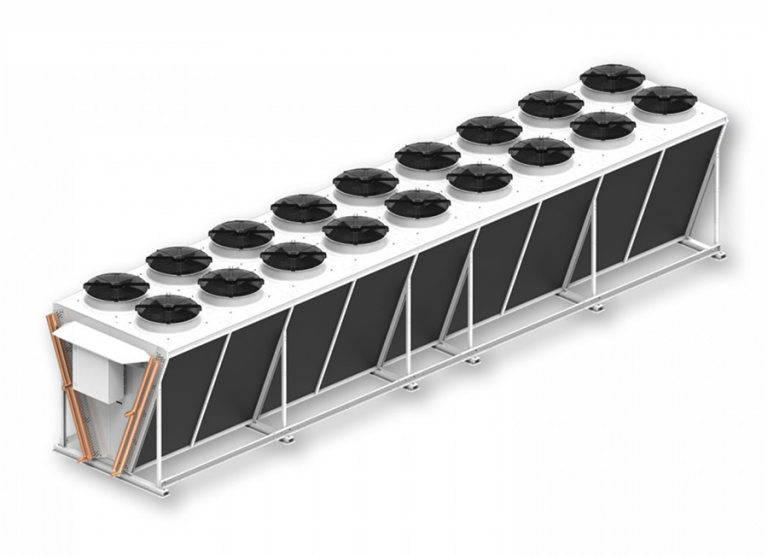 Condensers/gas coolers V-SHAPE · DOUBLE-ROW – PolarTech